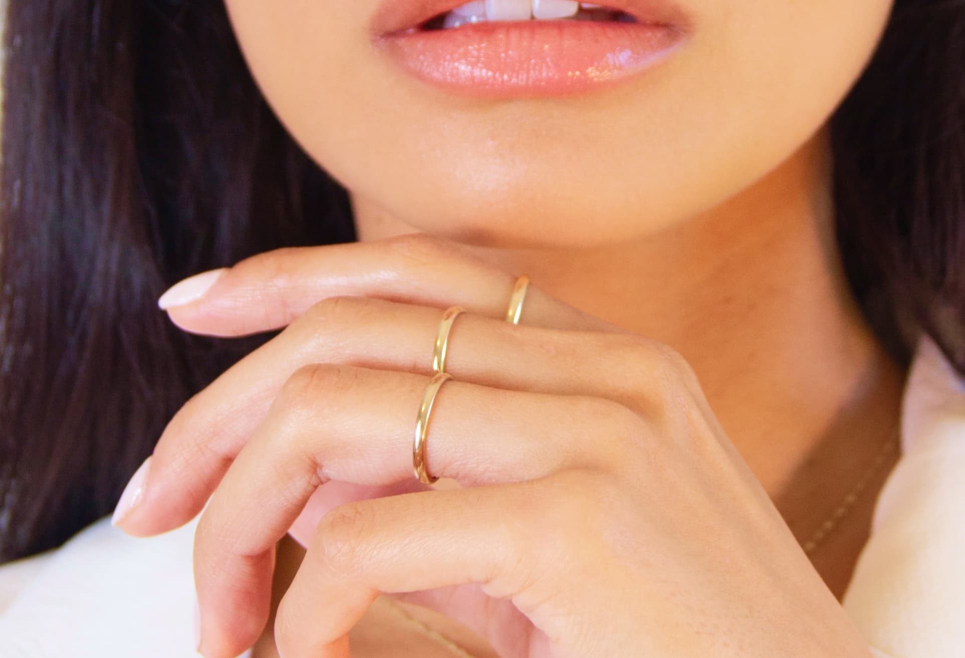 14k Band Rings | Gold Rings for Men & Women – ALLICIANTE